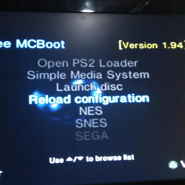 Mcboot Nes Snes Ps1 Ps2 Sega Gba, Video Gaming, Video Games ...