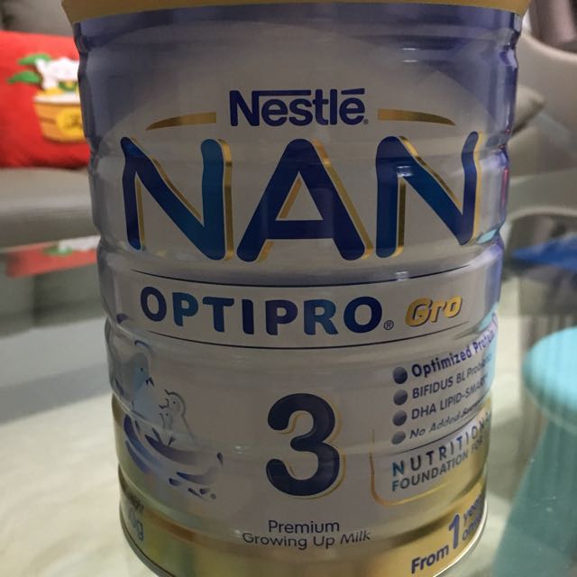 Nan Optipro Gro 3, Babies & Kids, Nursing & Feeding, Weaning & Toddler ...