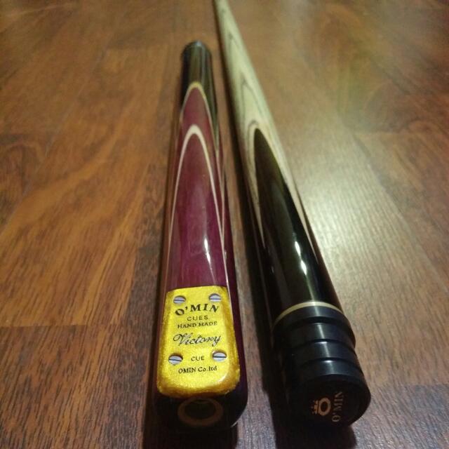 Omin Snooker Cue Handmade, Sports Equipment, Sports & Games, Billiards ...