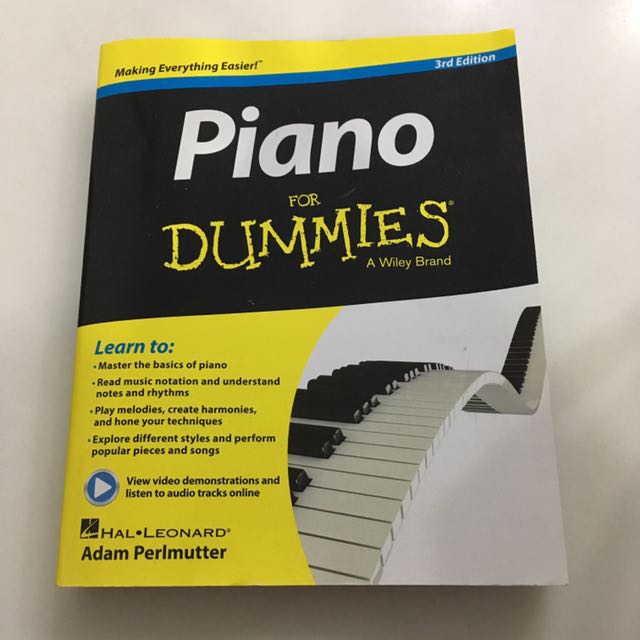 Piano for Dummies, Hobbies & Toys, Books & Magazines, Children's Books ...