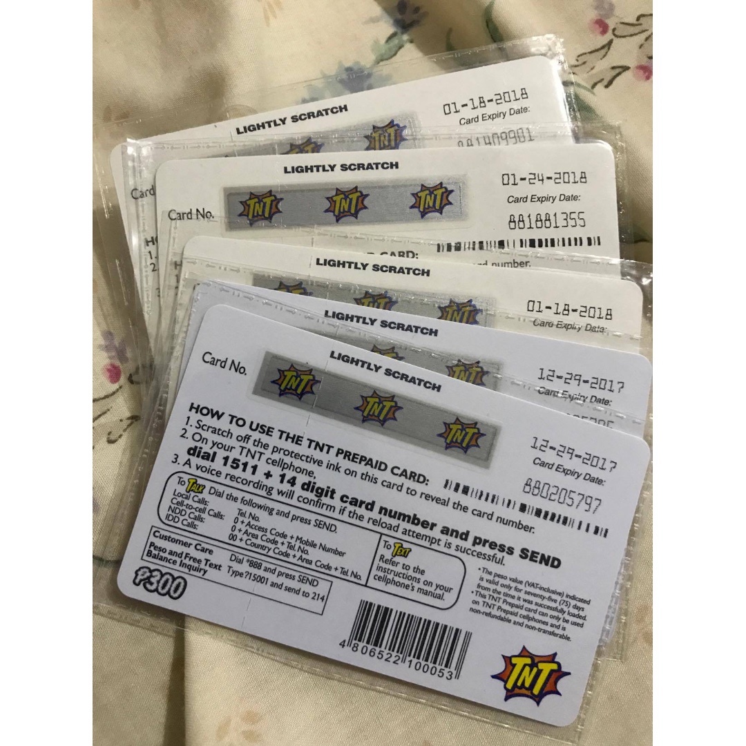 TNT Prepaid Load, Tickets & Vouchers, Store Credits on Carousell