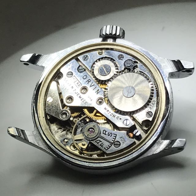 1940' SWISS ORVIN MILITARY PILOT WATCH, Luxury, Watches on Carousell