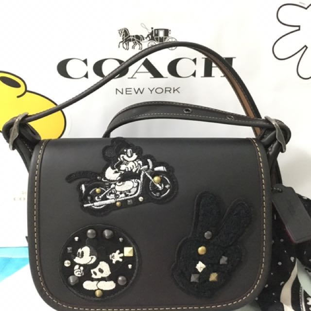 Coach x Mickey, Luxury, Bags & Wallets on Carousell