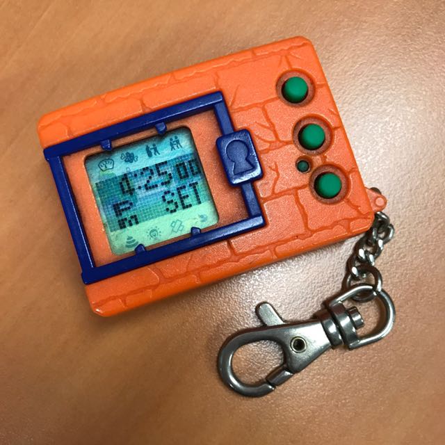 Digimon Classic Version 3 Orange Edition 1997 Vintage Digivice Virtual ...