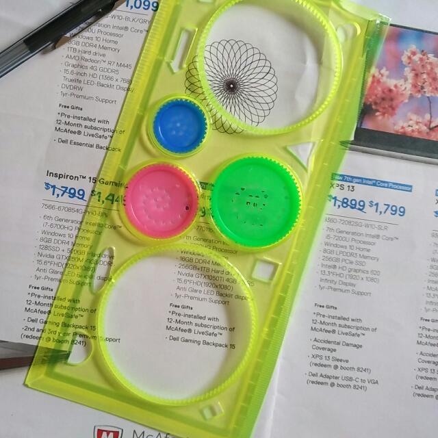 Flower Ruler, Hobbies & Toys, Stationery & Craft, Craft Supplies ...