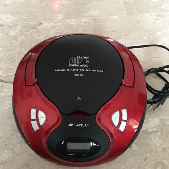 SANSUI CD Boombox + RADIO Model SCB-801, Audio, Portable Music Players ...