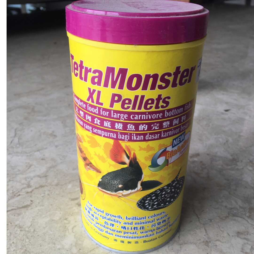 Tetra Monster XL Pellets, Pet Supplies, Pet Food on Carousell