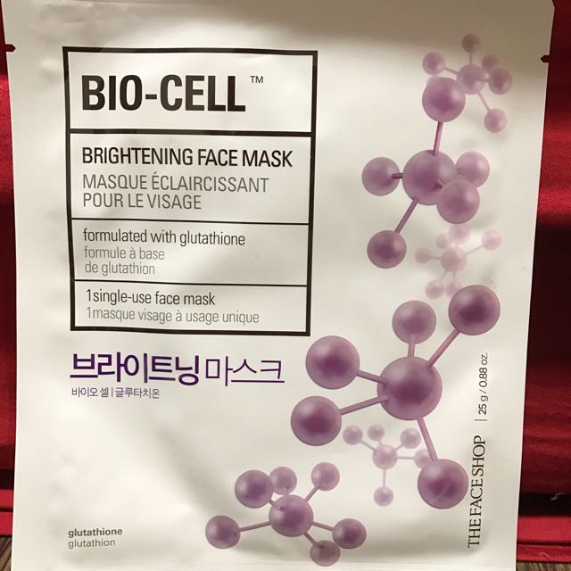 The Face Shop Bio-cell Mask, Beauty & Personal Care, Bath & Body, Body ...