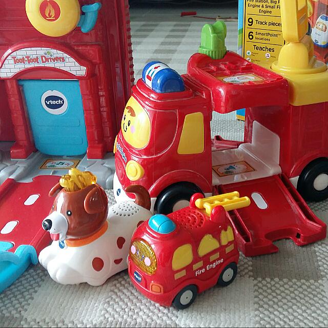 Vtech Fire Station Deluxe, Hobbies & Toys, Toys & Games on Carousell