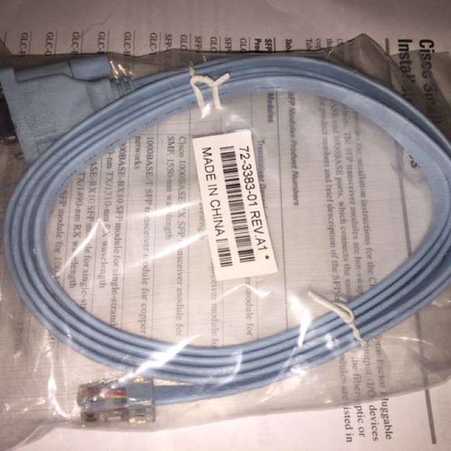 Cisco Console Cable, Computers & Tech, Parts & Accessories, Cables ...