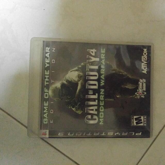 Cod 4, Video Gaming, Video Games, PlayStation on Carousell