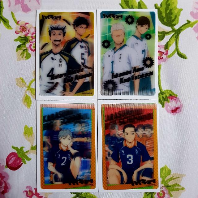 Haikyuu!! Hologram Trading Cards, Hobbies & Toys, Memorabilia ...