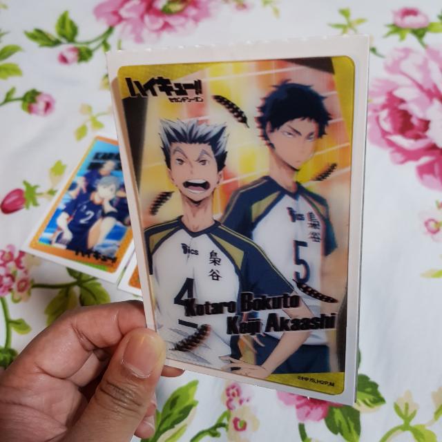 Haikyuu!! Hologram Trading Cards, Hobbies & Toys, Memorabilia ...