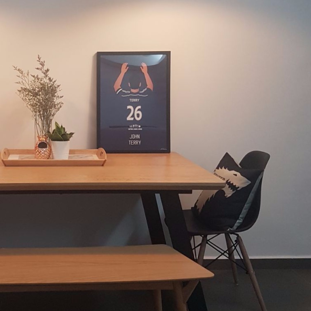 John Terry Poster, Furniture, Home Decor on Carousell