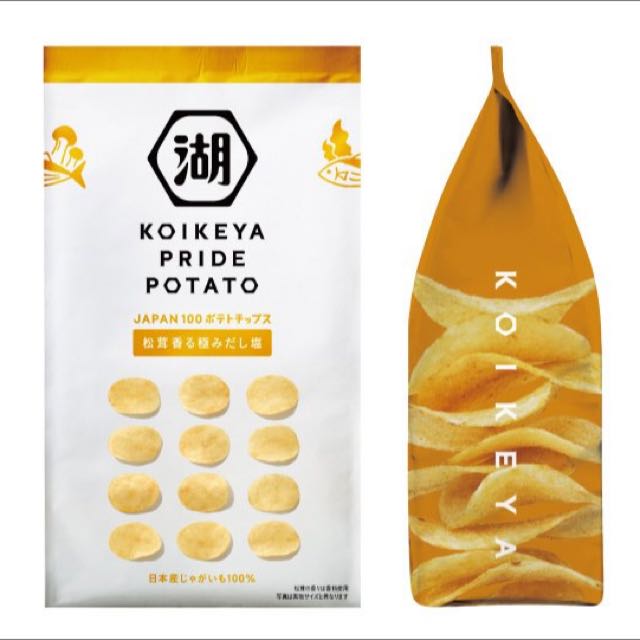 Koikeya Pride Potato Chips (Ultimate Stock Salt with Mushroom Aroma ...