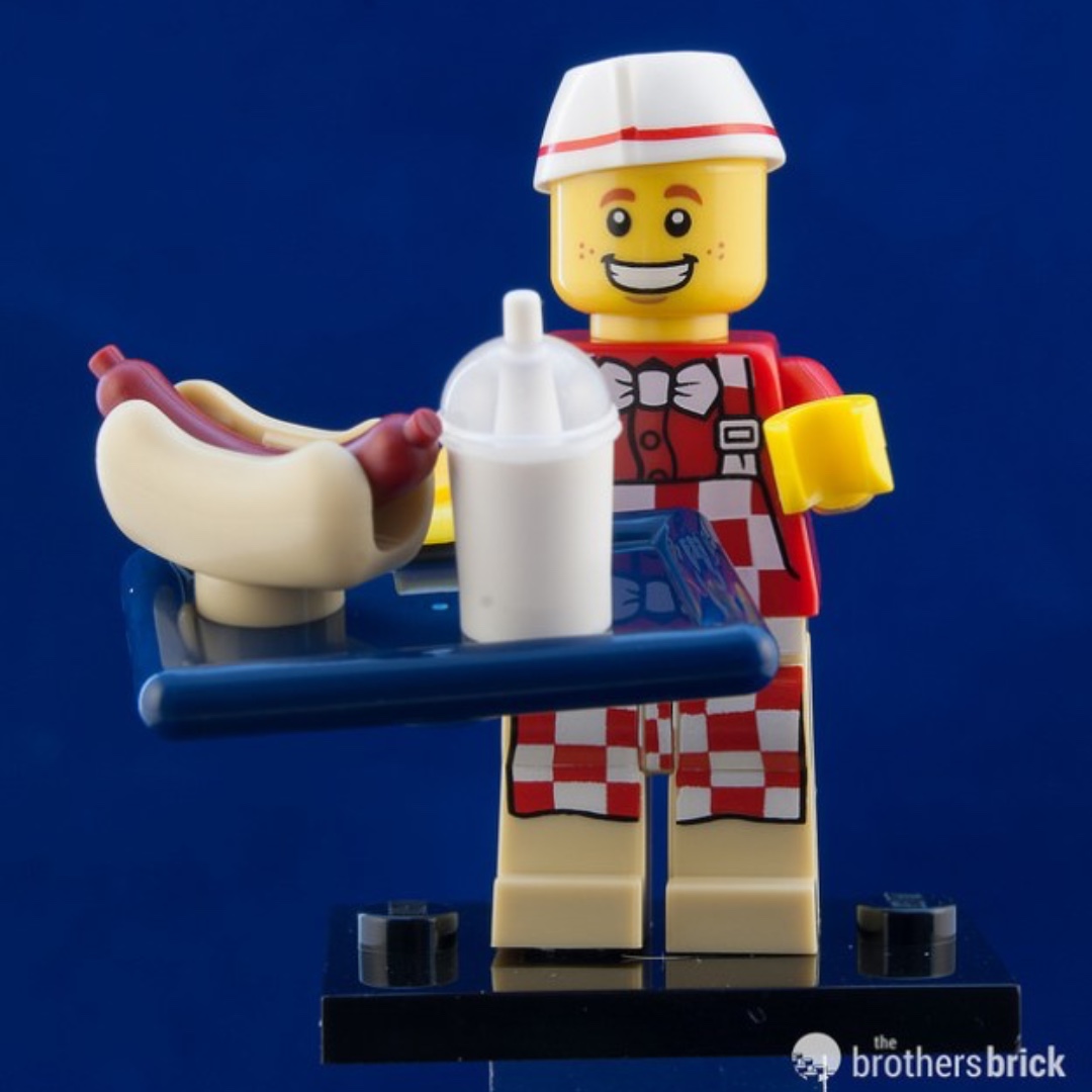 Sausage Man - LEGO Minifigure Series 17, Hobbies & Toys, Toys & Games ...