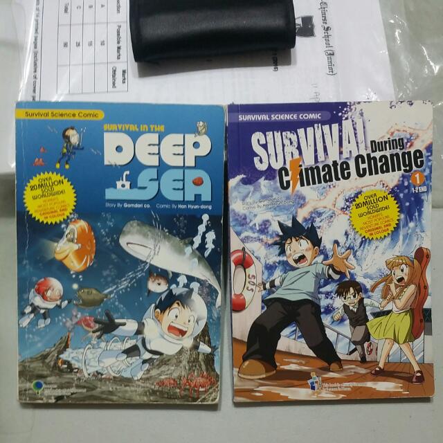 Survival Science Comic - Deep Sea And Climate Change, Books ...