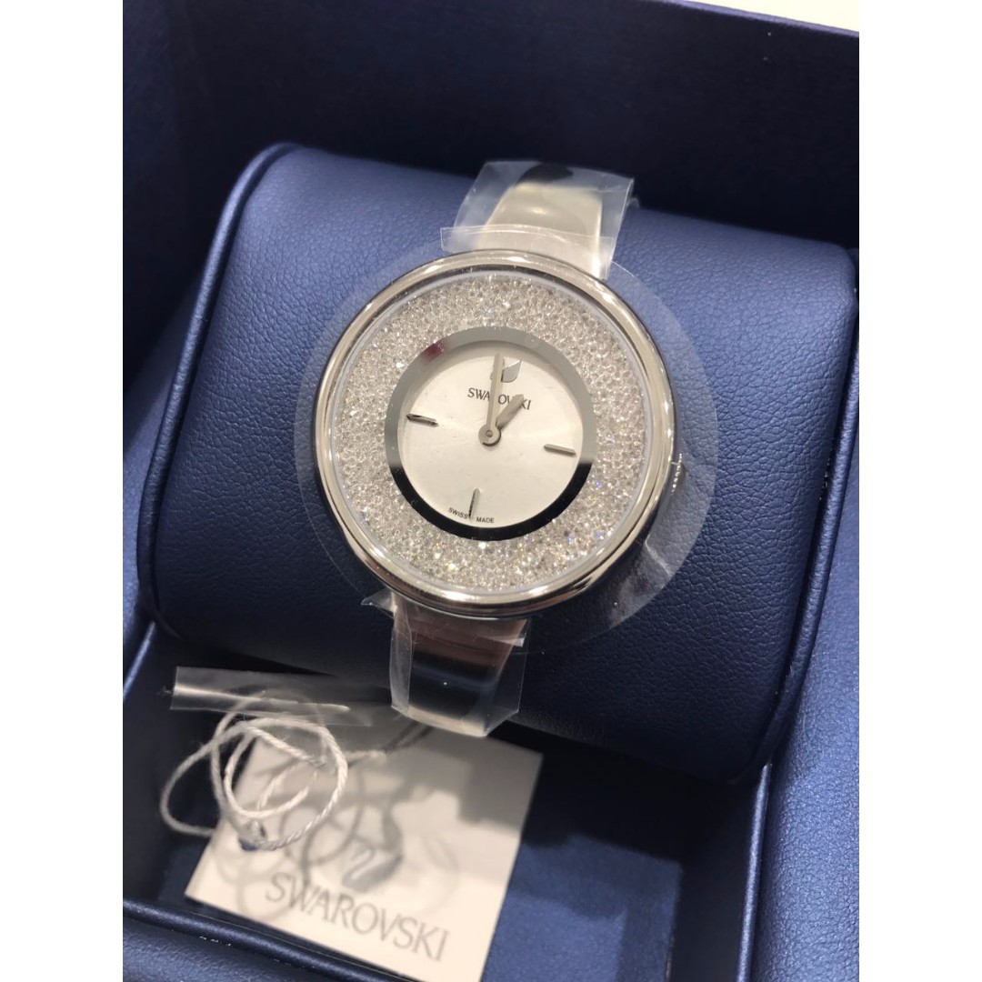 Swarovski Crystalline Pure Watch, Luxury, Watches on Carousell