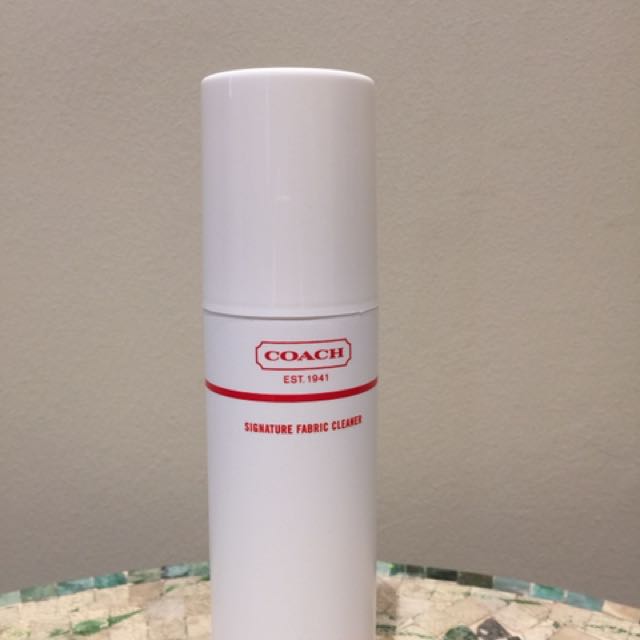 Coach Signature Fabric Cleaner, Luxury, Accessories on Carousell