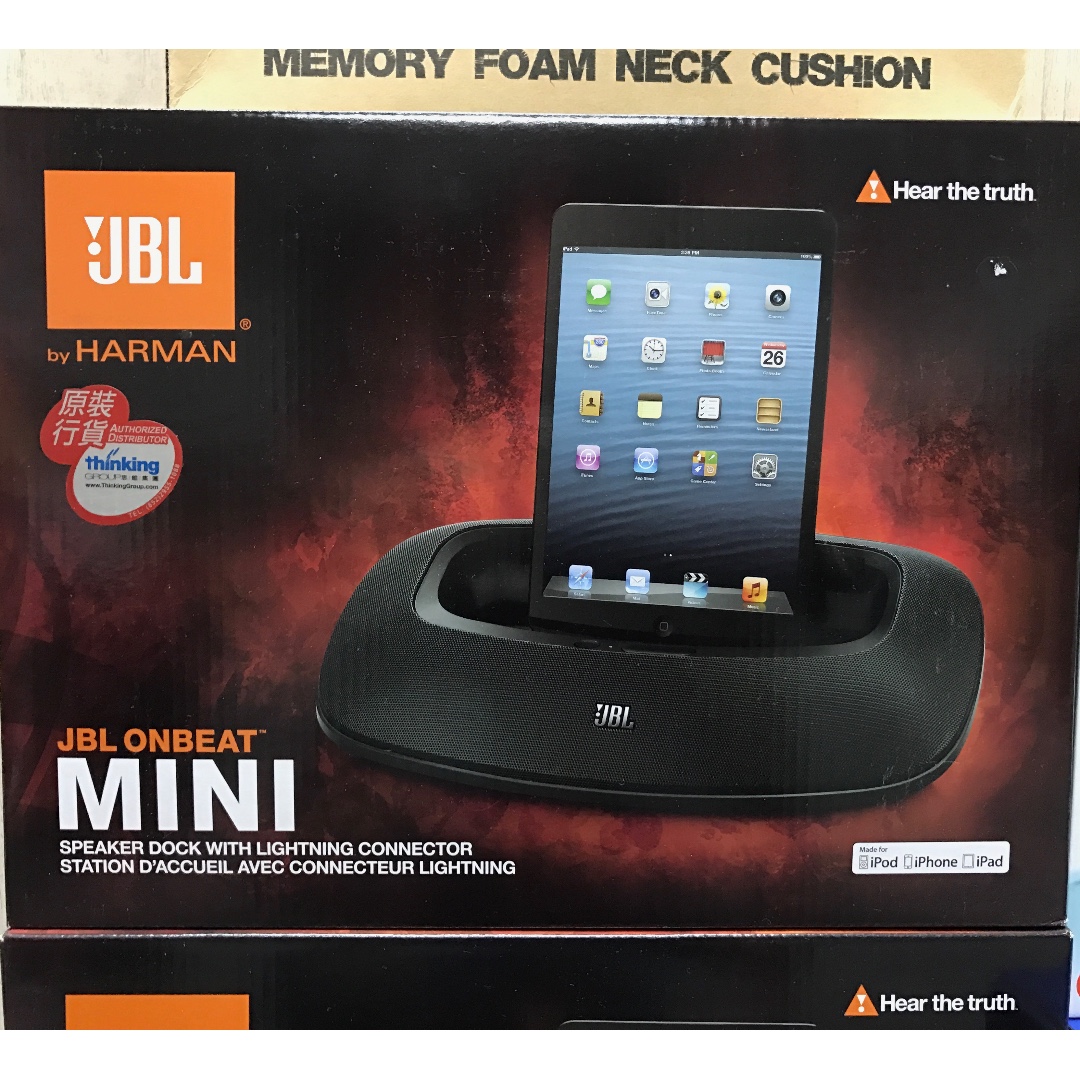 JBL OnBeat Mini 便攜充電喇叭 (IOS 裝置專用) 全新行貨, 音響器材, Soundbar、揚聲器、藍牙喇叭、耳擴 ...