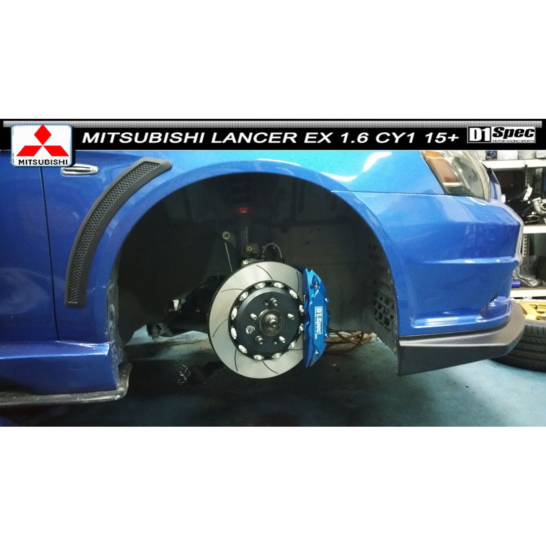 MITSUBISHI LANCER EX 1.6 CY1 AT 2015+ - D1 SPEC 4 POT BIG BRAKE KIT ...