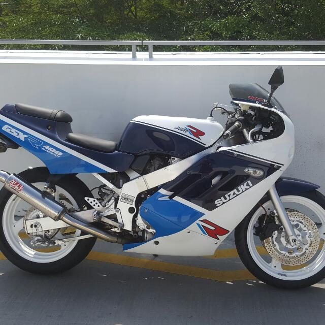 Rare! Suzuki GSXR-400 K Model, Motorcycles on Carousell