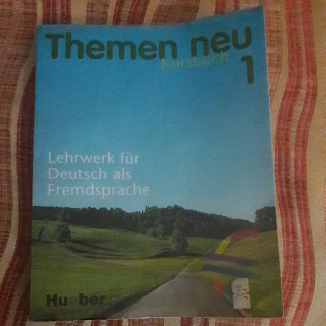 Themen Neu 1 German Language Textbook & Workbook Total 2 Books, Hobbies ...
