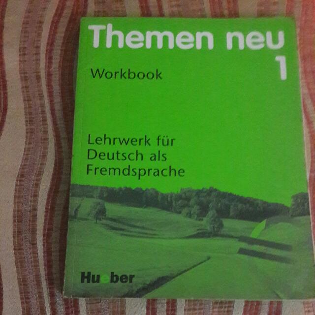Themen Neu 1 German Language Textbook & Workbook Total 2 Books, Hobbies ...