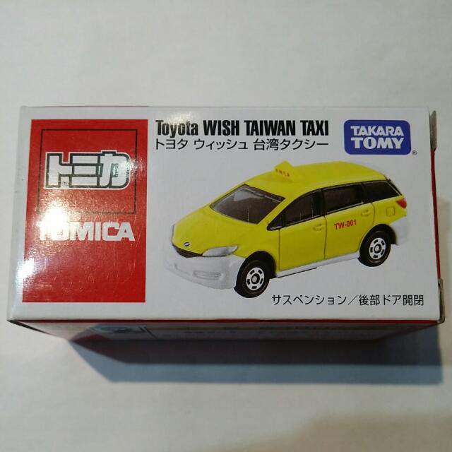 Tomica Toyota Wish Taiwan Taxi, Hobbies & Toys, Toys & Games on Carousell