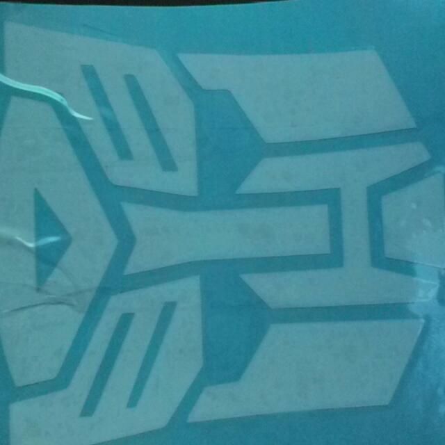 Transformer Decal Sticker 4 inch, Hobbies & Toys, Stationery & Craft ...