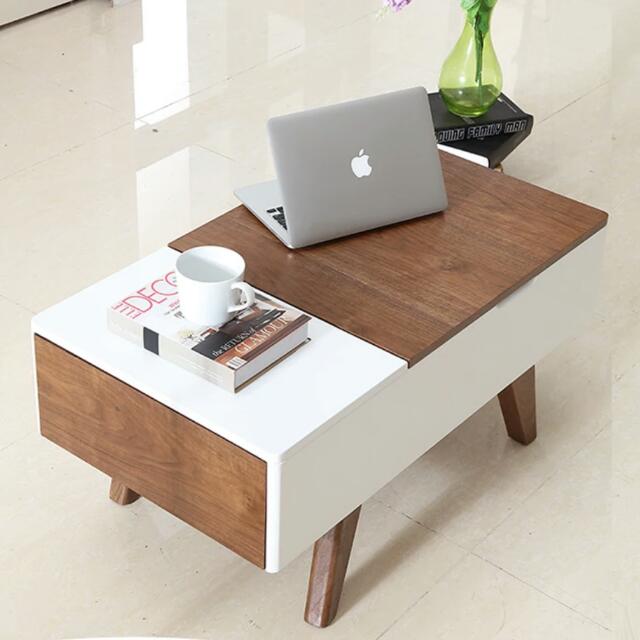 Extendable Coffee + Study Table With Storage, Furniture & Home Living ...
