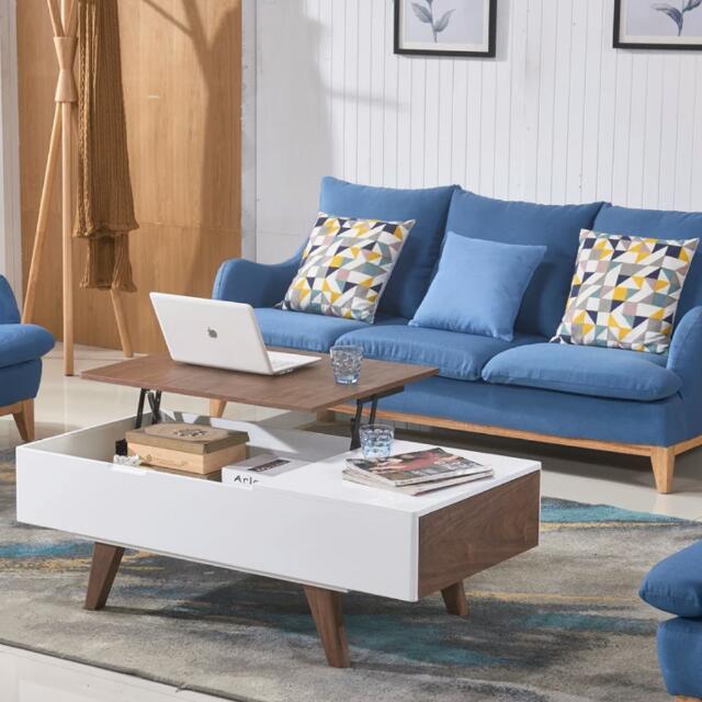 Extendable Coffee + Study Table With Storage, Furniture & Home Living ...