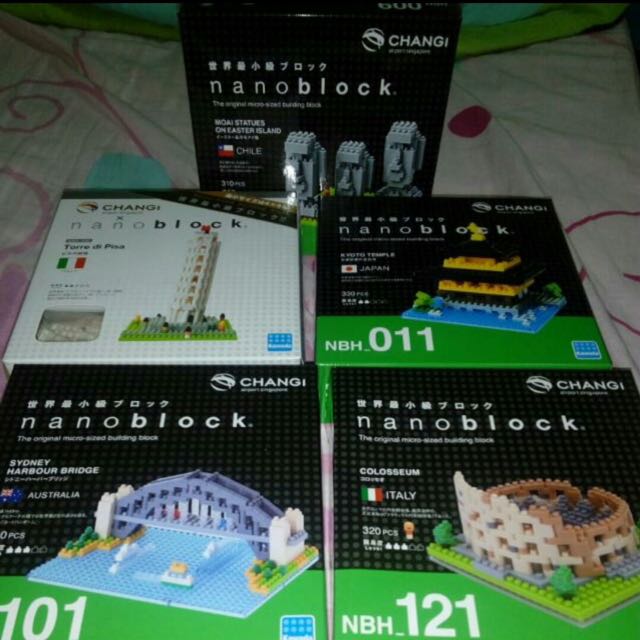 Changi Airport Nanoblocks, Hobbies & Toys, Stationery & Craft, Craft Supplies & Tools on Carousell