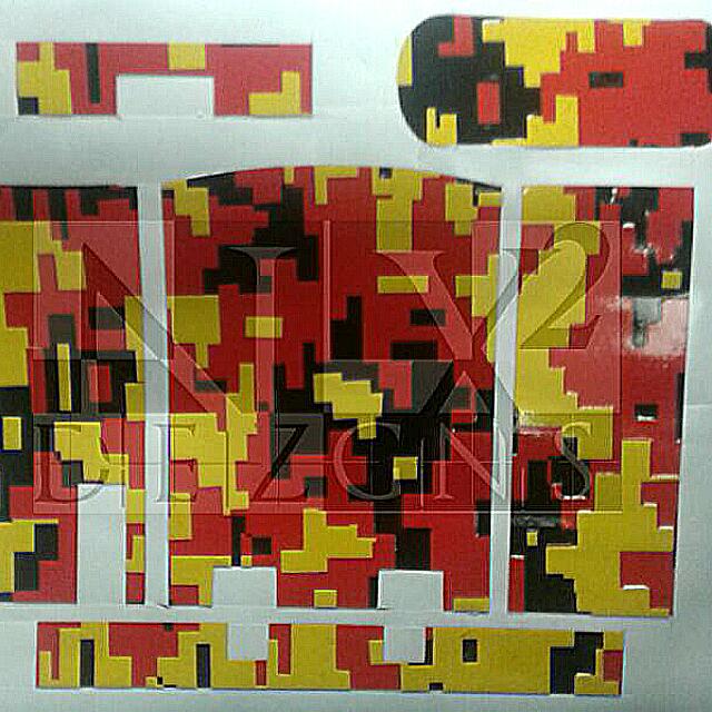 Customize Sticker-: IU Unit, Motorcycles, Motorcycle Apparel on Carousell