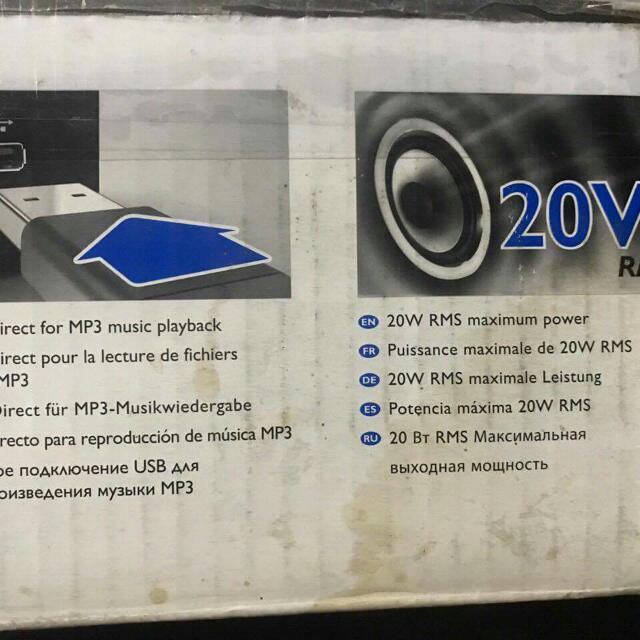 Philips Micro System MCM1150, Audio, Soundbars, Speakers & Amplifiers ...