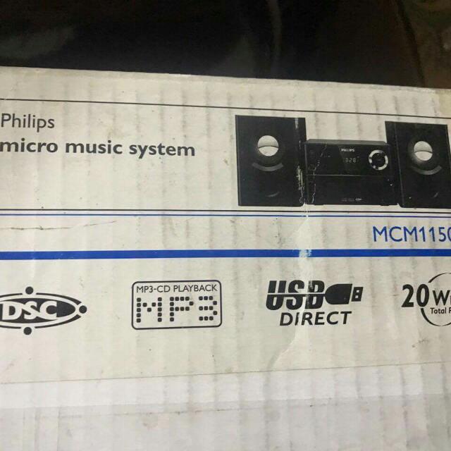 Philips Micro System MCM1150, Audio, Soundbars, Speakers & Amplifiers ...