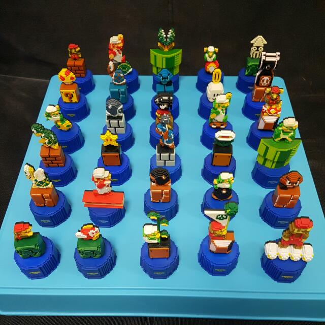 Super Mario Bros. limited Pixel Caps (Complete 30 Pcs.), Toys & Games ...