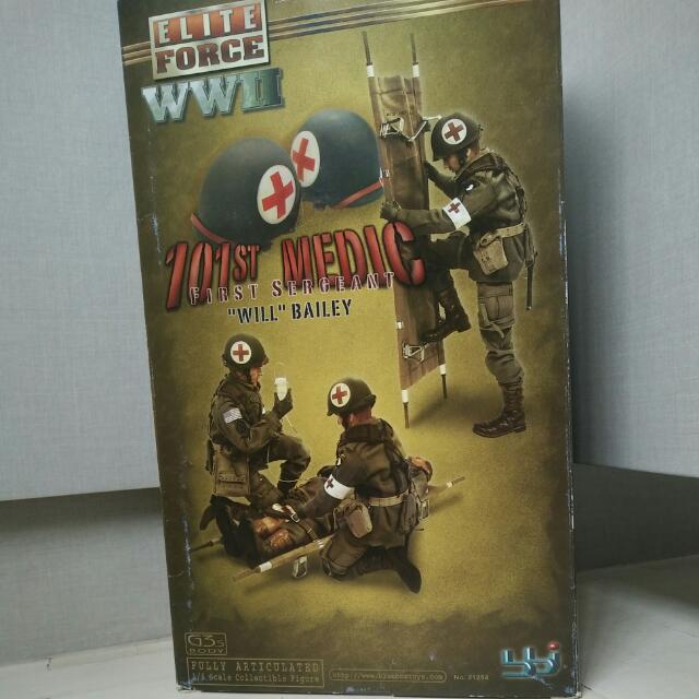 WWII 101st Airborne Division Medic First Sergeant "Will Bailey" BBI ...