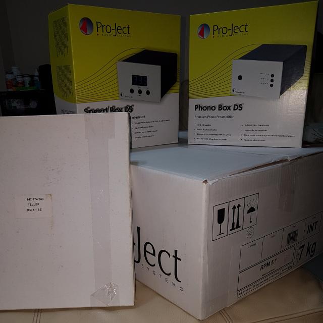 2016 Pro-ject RPM 5.1 Turntable, Speed Box DS, Phono Box DS and Nagaoka ...