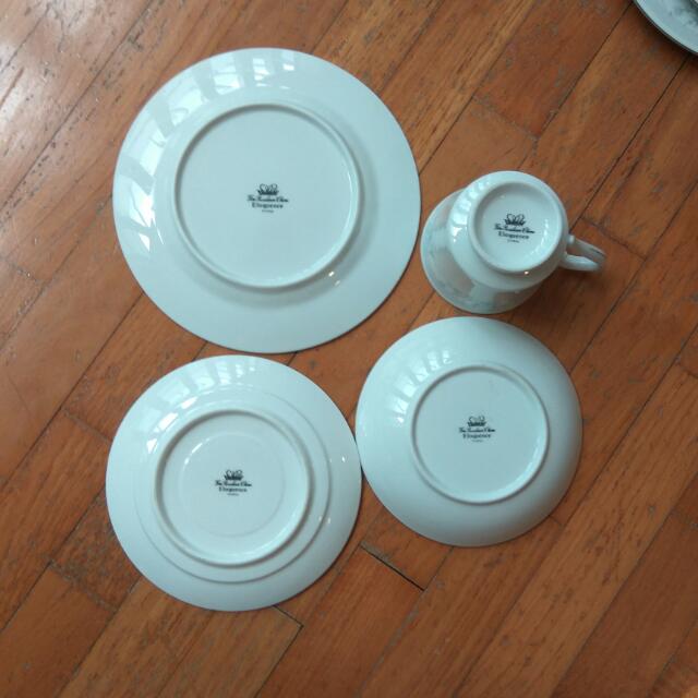 24 Pc Vintage Porcelain Afternoon Tea Set, Furniture & Home Living ...