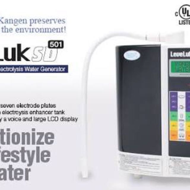 Alkaline WAter - Enagic Leveluk Sd501, TV & Home Appliances, Kitchen ...