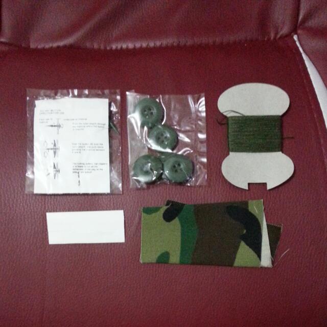 Brand New SAF Army Military Sewing Kit, Everything Else on Carousell
