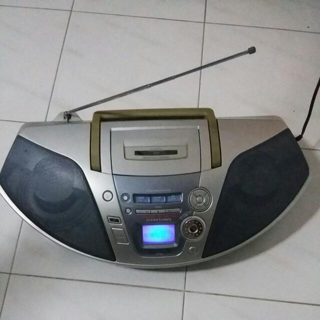 Panasonic Portable Stereo CD System, Audio, Portable Music Players on ...