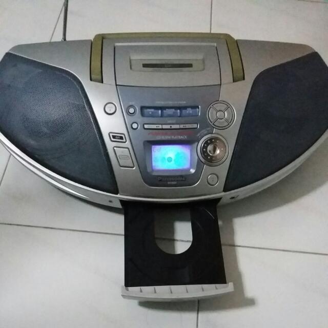 Panasonic Portable Stereo CD System, Audio, Portable Music Players on ...