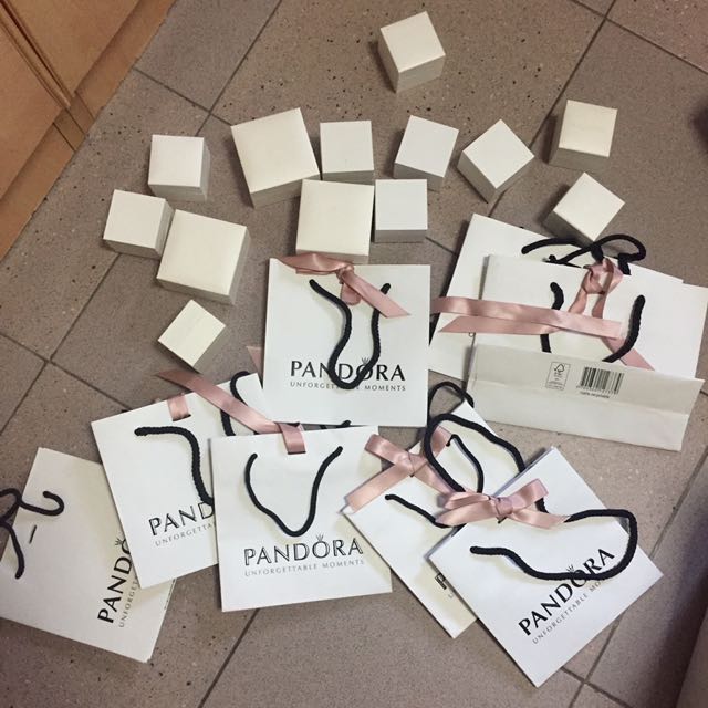 Pandora Boxes & Paper Bags on Carousell