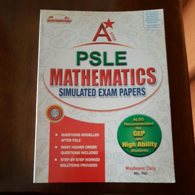 PSLE Mathematics Exam Paper, Hobbies & Toys, Books & Magazines ...