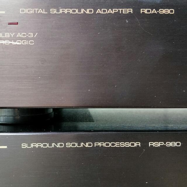 ROTEL THX sound Processor RSP-980, Audio, Soundbars, Speakers ...