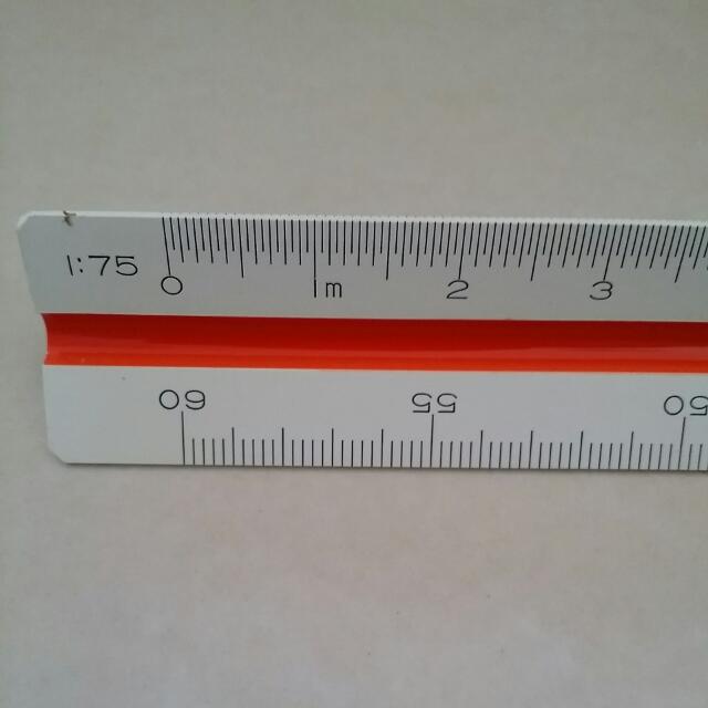 Scale Ruler, Hobbies & Toys, Stationery & Craft, Stationery & School ...