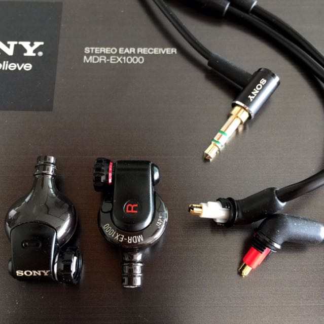 Sony MDR-EX1000 In-ear Monitors (IEM), Audio, Headphones & Headsets on ...