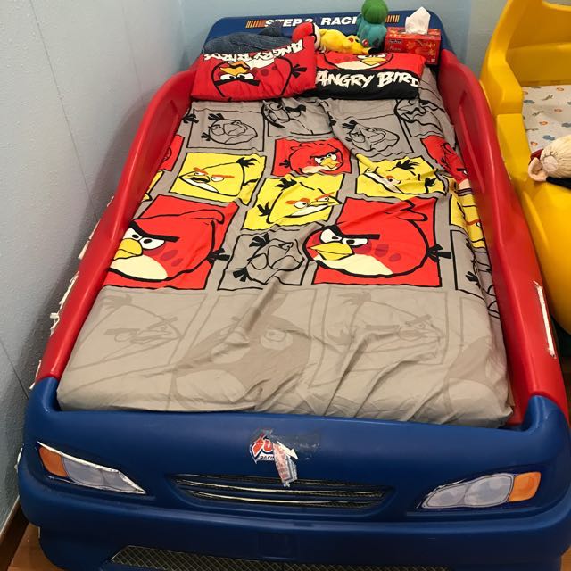 Step2 Racing Car Bed, Babies & Kids, Baby Nursery & Kids Furniture, Bed ...